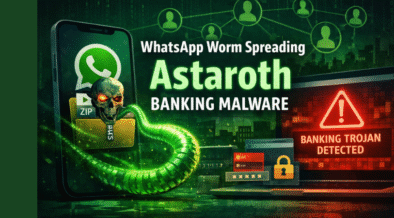 WhatsApp Worm Spreads Astaroth Banking Malware | The Review Hive